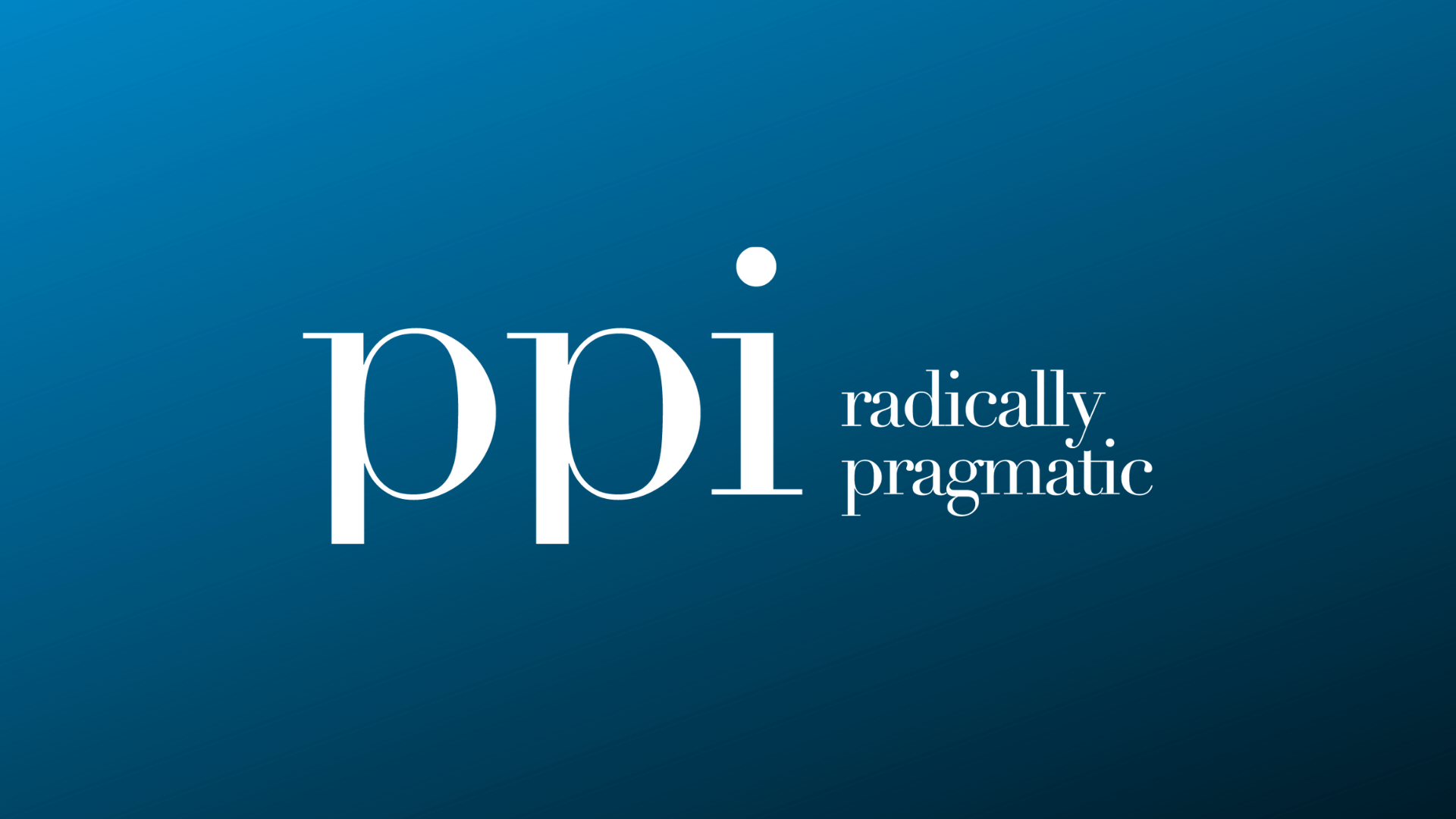 Progressive Policy Institute Investing in our Future: Infrastructure ...