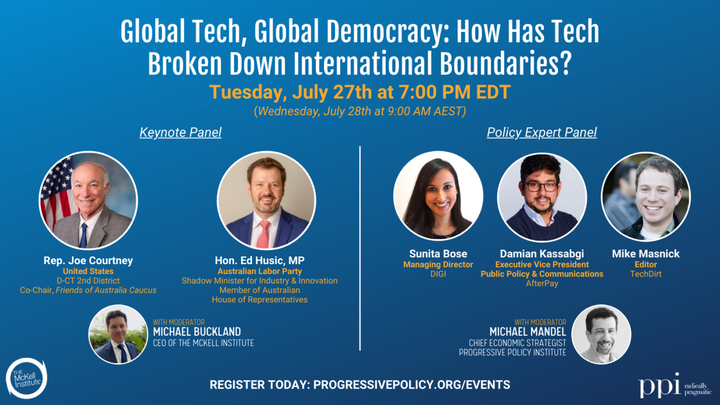 Progressive Policy Institute Global Tech, Global Democracy: How Tech ...