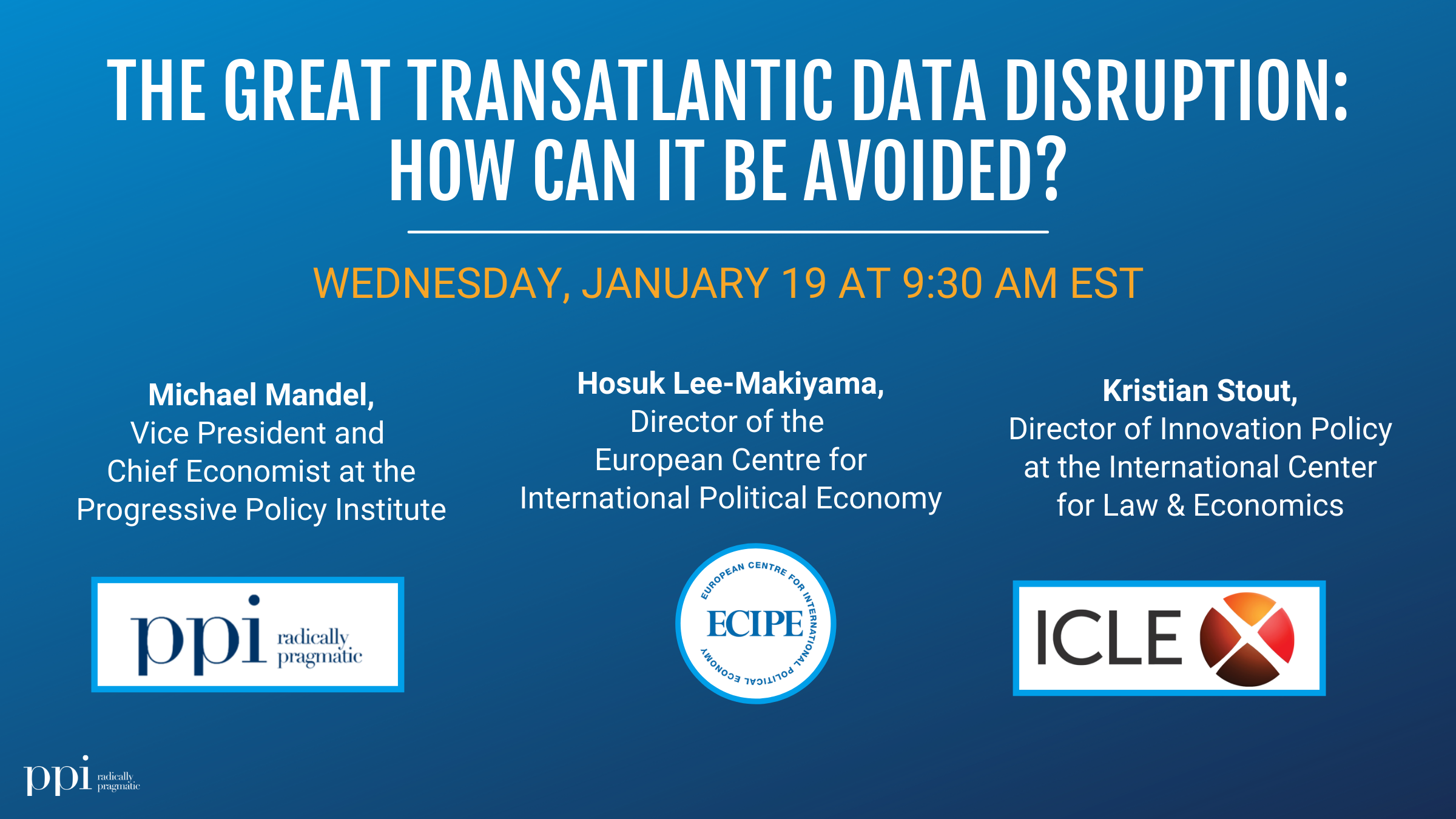 The Great Transatlantic Data Disruption: How Can It Be Avoided ...