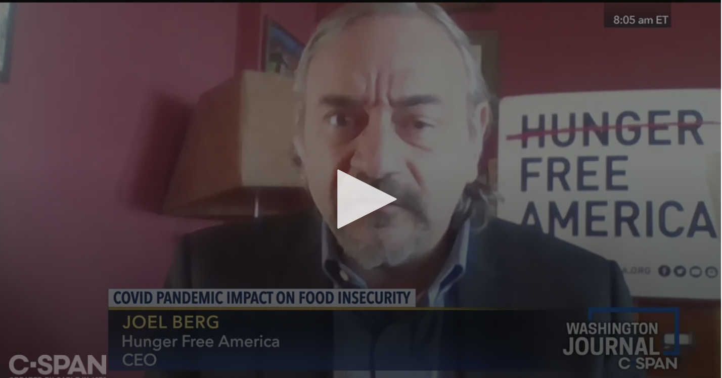 VIDEO: PPI Senior Fellow Joel Berg Interviewed on C-SPAN on Hunger in ...