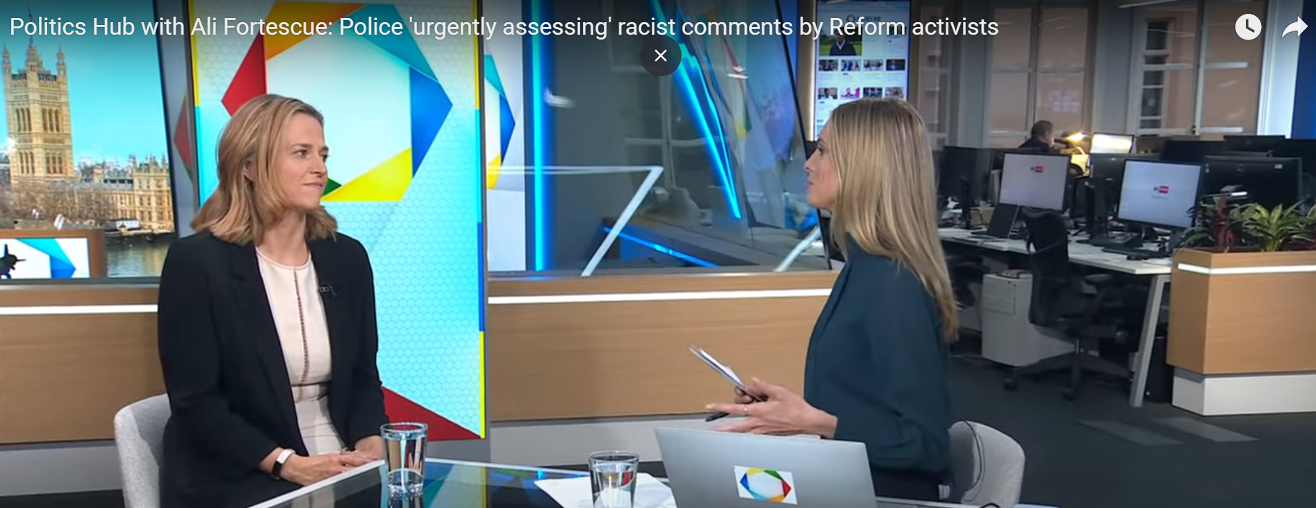 Ainsley Interview for Sky News: Politics Hub with Ali Fortescue ...