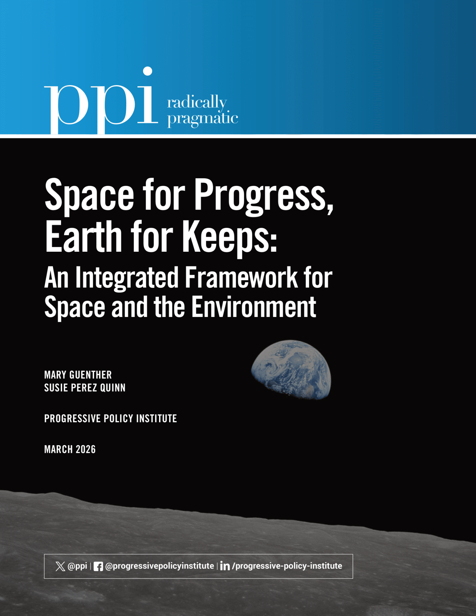 Space for Progress, Earth for Keeps: An Integrated Framework for Space ...